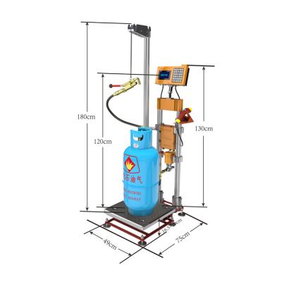 China 1.6Mpa Class 3 220V LPG Filling Scale Impact Resistance for sale