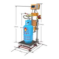 China Wireless LPG Gas Cylinder Filling Machine 50G Division for sale