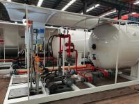China 10 Tons 20m3 20000 Liters LPG Skid Plant With ATEX for sale