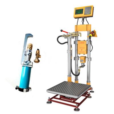 China 220V 1.6Mpa Pneumatic Propane Cylinder Filling Scale for sale