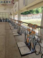 China Intelligent Interlocking LPG Cylinder Filling Machine 120Kg for sale