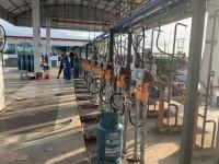 China 120Kg Weighing Liquid Propane Cylinder Filling Scale for sale