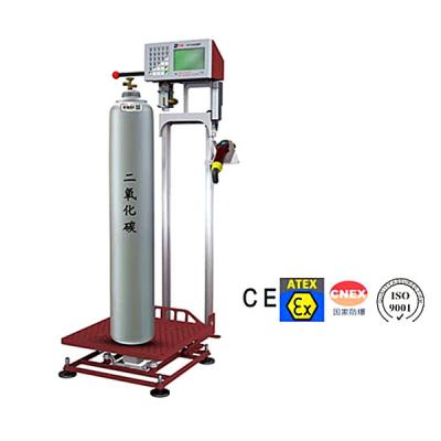 China Mechanic CO2 LPG Gas Cylinder Filling Machine 1.6Mpa for sale