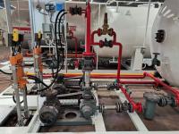 China 20m3 LPG Skid Station 10T Nigeria Cooking Gas Cylinder Filling Station for sale