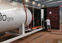 China 20m3 LPG Skid Station 10T Nigeria Cooking Gas Cylinder Filling Station for sale