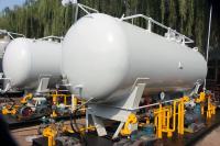 China ATEX Explosion Proof LPG Mobile Gas Filling Skid Station 20tons for sale