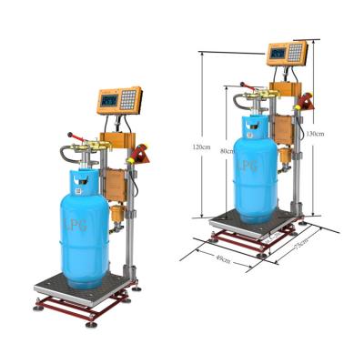 China Explosion Proof 120kg LPG Gas Cylinder Filling Machine 1.6Mpa for sale