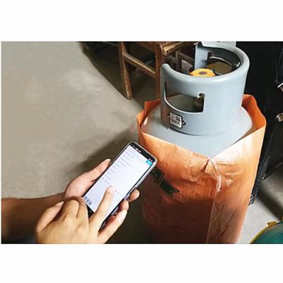 China Cooking Gas Cylinder Tracking Barcode Gas Tank Qr Asset Tags UV Protection for sale