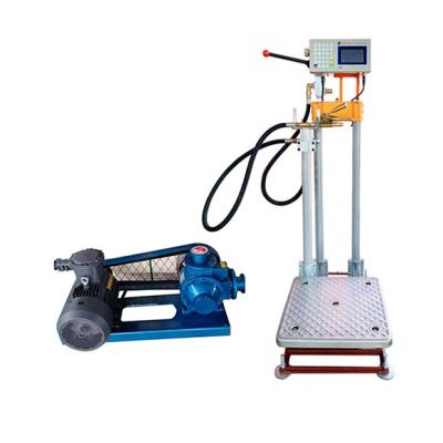 China 180Kg Weighing Propane Cylinder LPG Filling Scale For Gas Station for sale