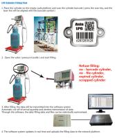 China Barcode Real Time Cylinder Tracking System Android Operating for sale