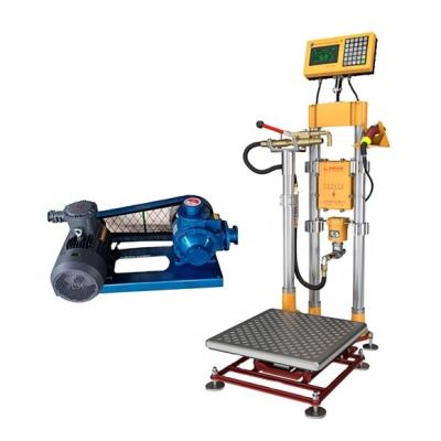 China Weighing 180kg LPG Gas Cylinder Filling Machine 50G Division for sale