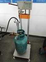 China 180kg Weighing Propane Gas Lpg Filling Scale Barcode Scanning for sale