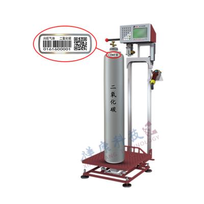China Weighing 180kg Gas Bottle Lpg Filling Scale For Industrial Gas for sale