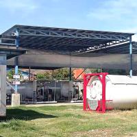 China 1.6Mpa 50t Iron Steel LPG Skid Plant With Gas Storage Tank for sale