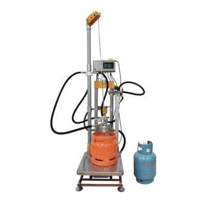 China Capacity 180Kg LPG Gas Cylinder Filling Scale With Self Closing Valves for sale