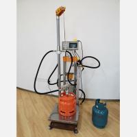 China Capacity 180Kg LPG Gas Cylinder Filling Scale With Self Closing Valves for sale