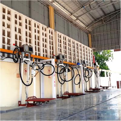 China Weighing 180kg Propane cooking Gas Cylinder Filling Scale anti-cheating for sale