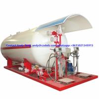 China 5cbm LPG Cooking Gas Filling Station Explosion Proof Interlocking for sale