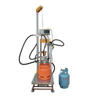 China Interlocking Manual Head Propane Cylinder Filling Scale 1.6Mpa for sale