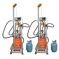 China Interlocking Manual Head Propane Cylinder Filling Scale 1.6Mpa for sale