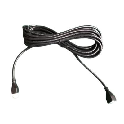 China 4m Hall Effect Linear Actuator Extension Cable Molex 6P Plug Black Stable Signal for sale