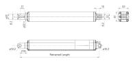 China Low Voltage DC Linear Actuator IP66 3000N For Greenhouse Automatic Ventilation Windows for sale