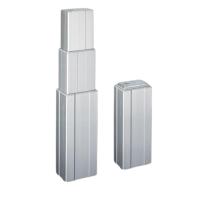 China Aluminum Telescoping Lifting Column 3 Stage 2000N 1200mm Stroke for Platform Lifting System for sale