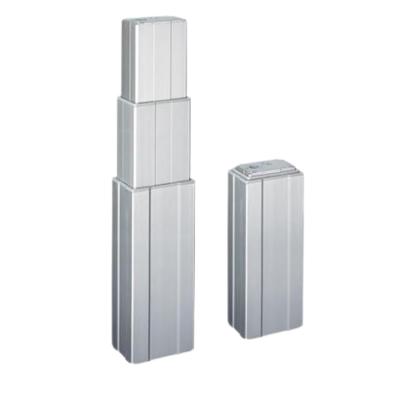 China Aluminum Telescoping Lifting Column 3 Stage 2000N 1200mm Stroke for Platform Lifting System for sale