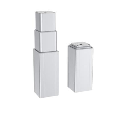 China 3 Stage 6000N High Load Telescopic Lifting Column For Adjustable Platform Workstations for sale