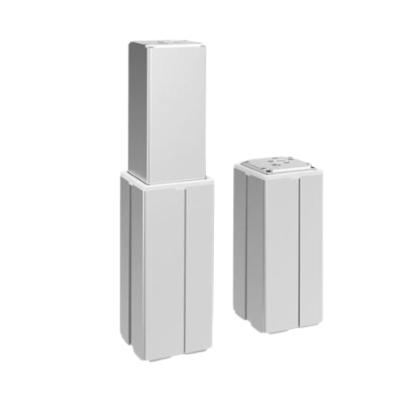 China 2 Stage Motorized Lifting Column 110x110mm 330kg Capacity 12V 24V DC Square Frame for sale