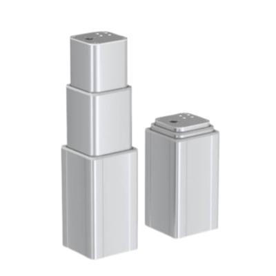 China 3 Stage Square Telescopic Actuator Electric Lift Column 1300 lbf High Thrust 800mm Stroke for sale