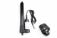 China IP69K Heavy Duty Electric Actuator 8000N 800KG Corrosion Proof 25% Duty Cycle 12V 24V for sale