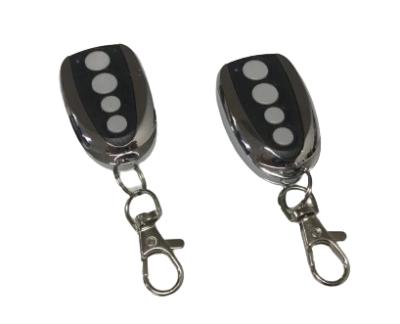 China 433.92MHz 4-Button Black Remote for Dual Actuator Kits Independent Control for sale