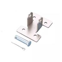 China Heavy Duty Electric Linear Actuator Mounting Bracket Universal Support Kit 250mm for sale