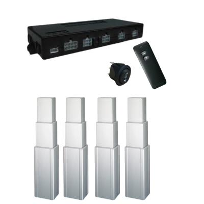 China 4-Channel Hall Effect Synchronized Lifting Column Control System 1200mm Stroke 40A for sale