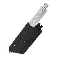 China Integrated AC Linear Actuator 100-240VAC 4000N Force for Livestock Ventilation Systems for sale