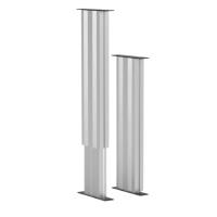China 770lbs Lifting Pillar 2 Stage Precise Height Adjustable Column For Industrial Workstations for sale