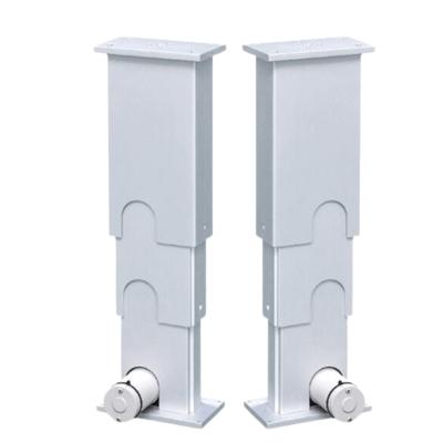 China 2000N 3 Stage Electric Lifting Column 24V DC for Height Adjustable Desk for sale