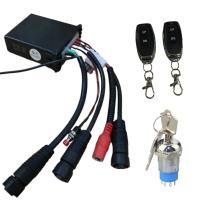 China IP66 Waterproof Spa Hot Tub Cover Lift System 24V DC Wireless Remote and Manual Switch Dual Operation for sale