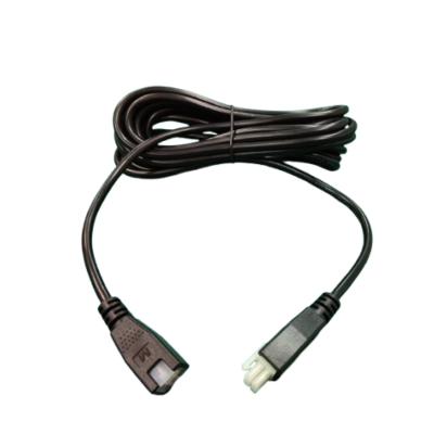 China 4m Hall Effect Linear Actuator Extension Cable Molex 6P Plug Black Stable Signal for sale