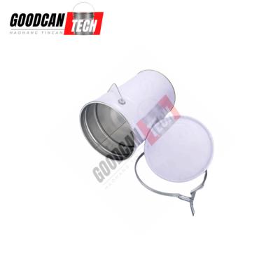 China Empty Metal Tin Pails 18liter OEM 0.35mm 0.38mm Thickness With Lock Ring for sale