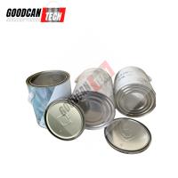 China Round 1 Gallon Metal Can 4liter OEM With Handle Carpoly Printing Metal Cover for sale