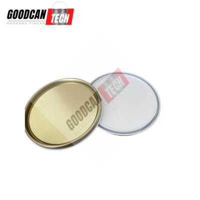 China D153 D155 D158 Paint Tin Can Components 3liter Round Cans Lid Bottom Ring 603 Size for sale