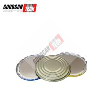 China 5 Layer Tin Bottom Tin Pail Components 0.35mm Thickness Gold Lacquer Available for sale