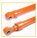 China Hitachi hydraulic cylinder excavator spare part EX60-5 boom , arm ,bucket , for sale