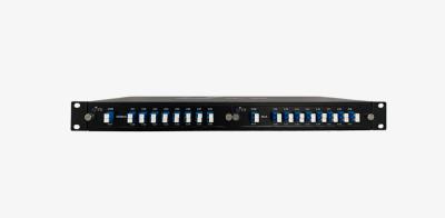 China 16CH DWDM MUX DEMUX TFF 1U 19 Inch Rack Mount for sale