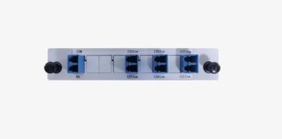 China 6CH WDM Module CCWDM Mux Demux For FTTH FTTB FTTX Network for sale