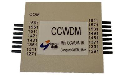 China CCWDM Flat Wide Passband WDM Module 1611nm Multiplexer Demultiplexer for sale