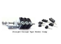 China 1/4in 50 Ohm Coax Cable Assemblies Prevent Sliding Feeder Clamp for sale