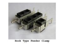 China 1/4in 50 Ohm Coax Cable Assemblies Prevent Sliding Feeder Clamp for sale